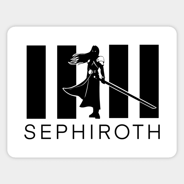 Sephiroth makeup logo - Sephiroth Final Fantasy Vii - Sticker | TeePublic